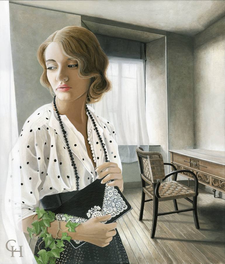 The wait Painting by Chiara Cappelletti | Saatchi Art