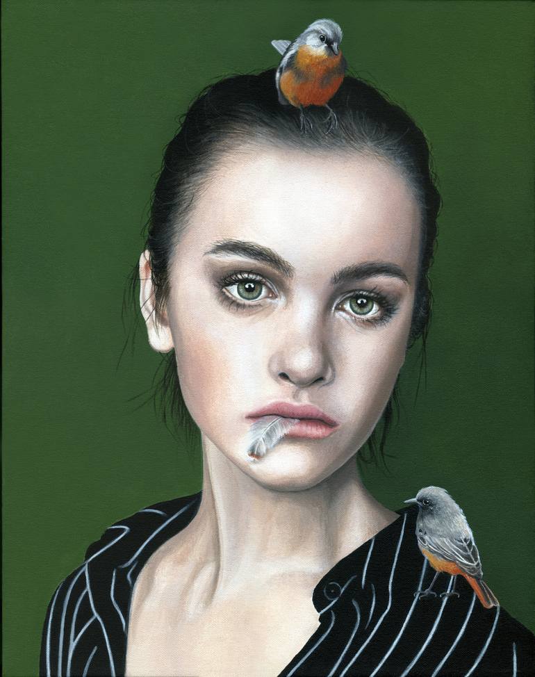 Hungry Painting by Chiara Cappelletti | Saatchi Art