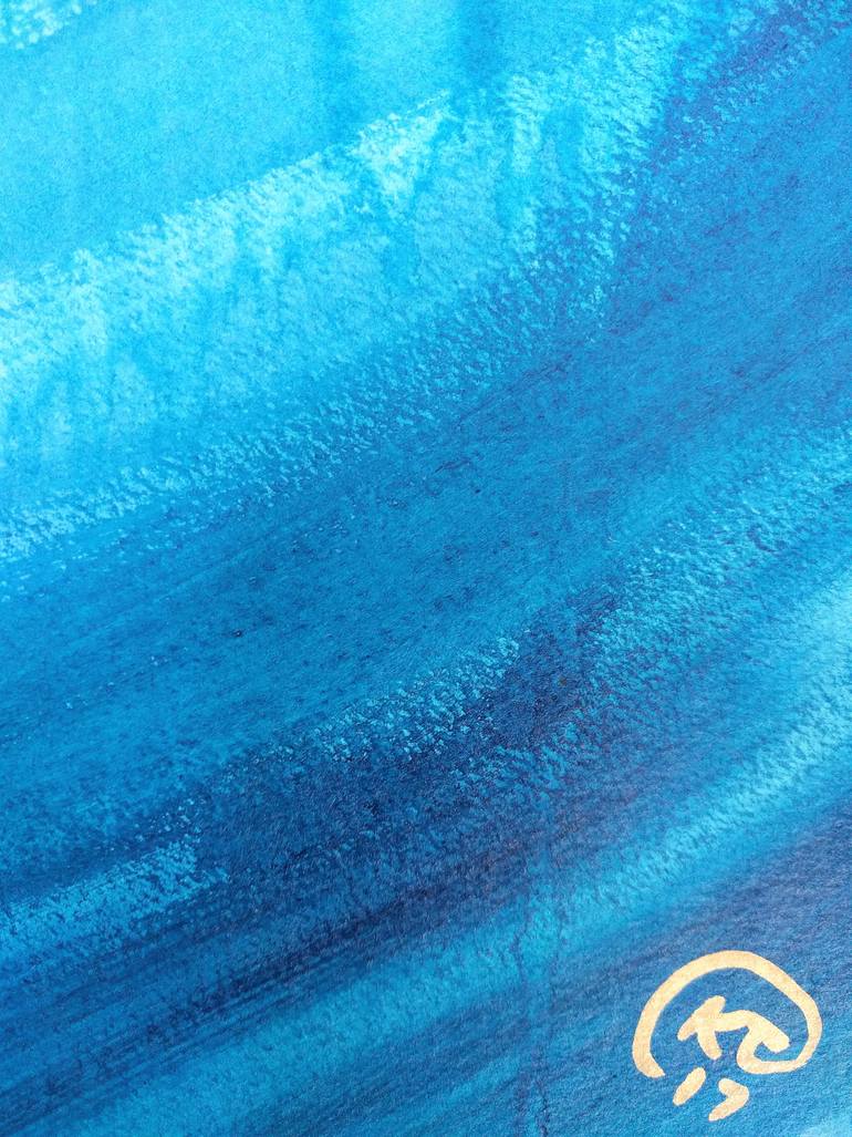 Strong Heart Awakening Painting by Katy Tackes | Saatchi Art