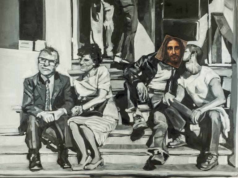Smug Painting by Athena Anastasiou | Saatchi Art