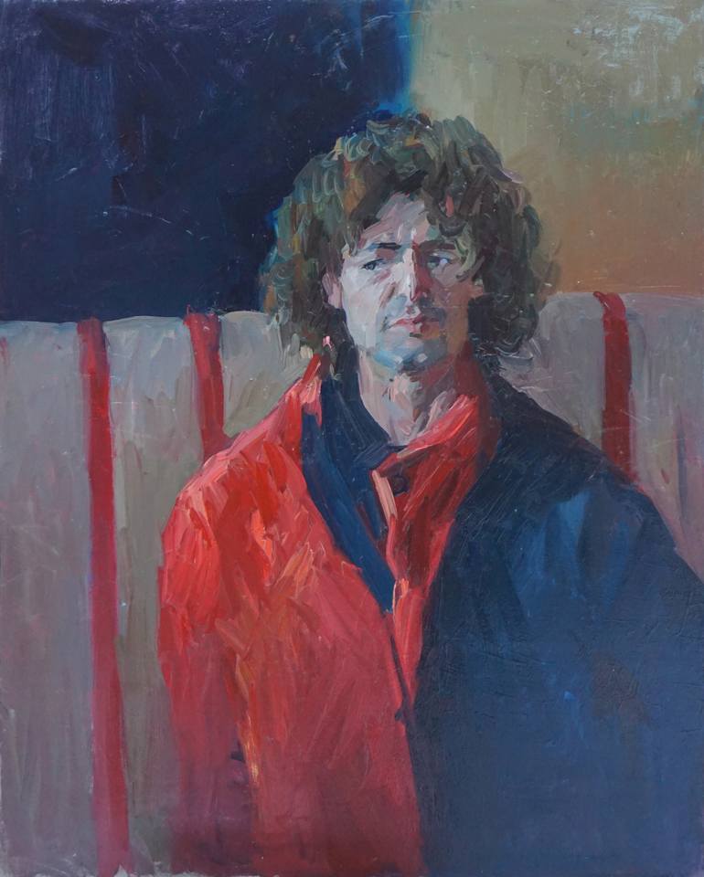Mustafa Painting by Ilya Chulochnikov | Saatchi Art United Kingdom