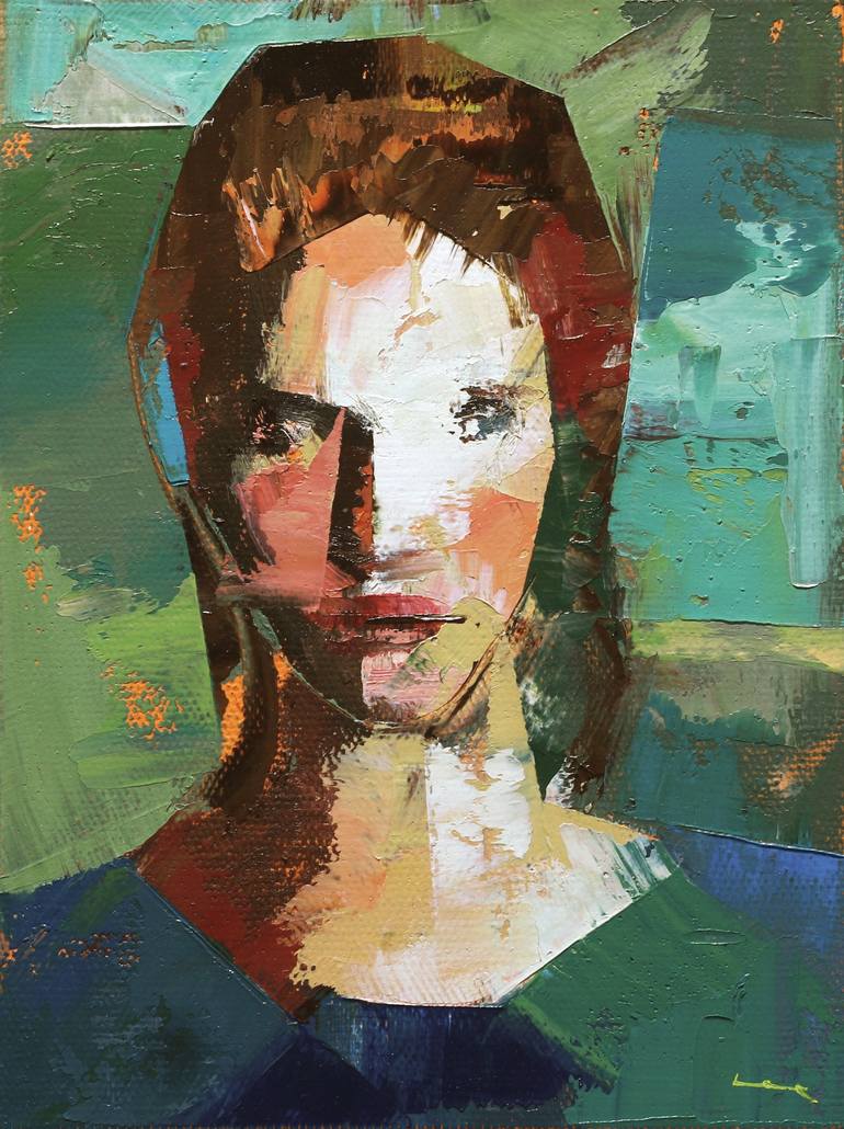 Riley Painting by Chance Lee | Saatchi Art