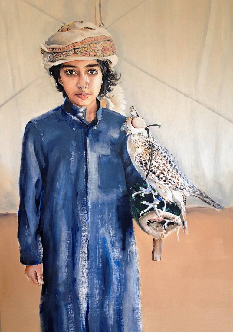 Khalifa Painting by Ruby Beeton | Saatchi Art