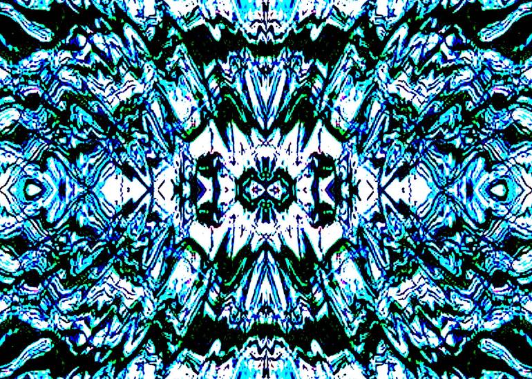 Central Park - Trees Reflected on Iced-in Pond 12b4 Photography by Ken ...