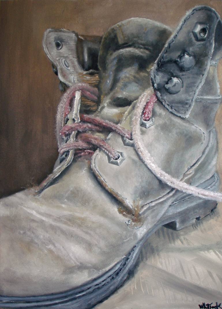 Boot . 2 Painting by Gary Whitlock | Saatchi Art