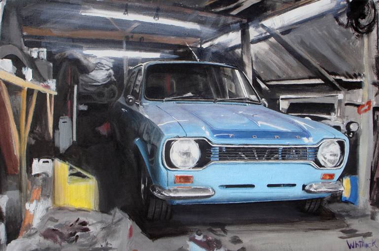 Ford RS2000 Painting by Gary Whitlock | Saatchi Art