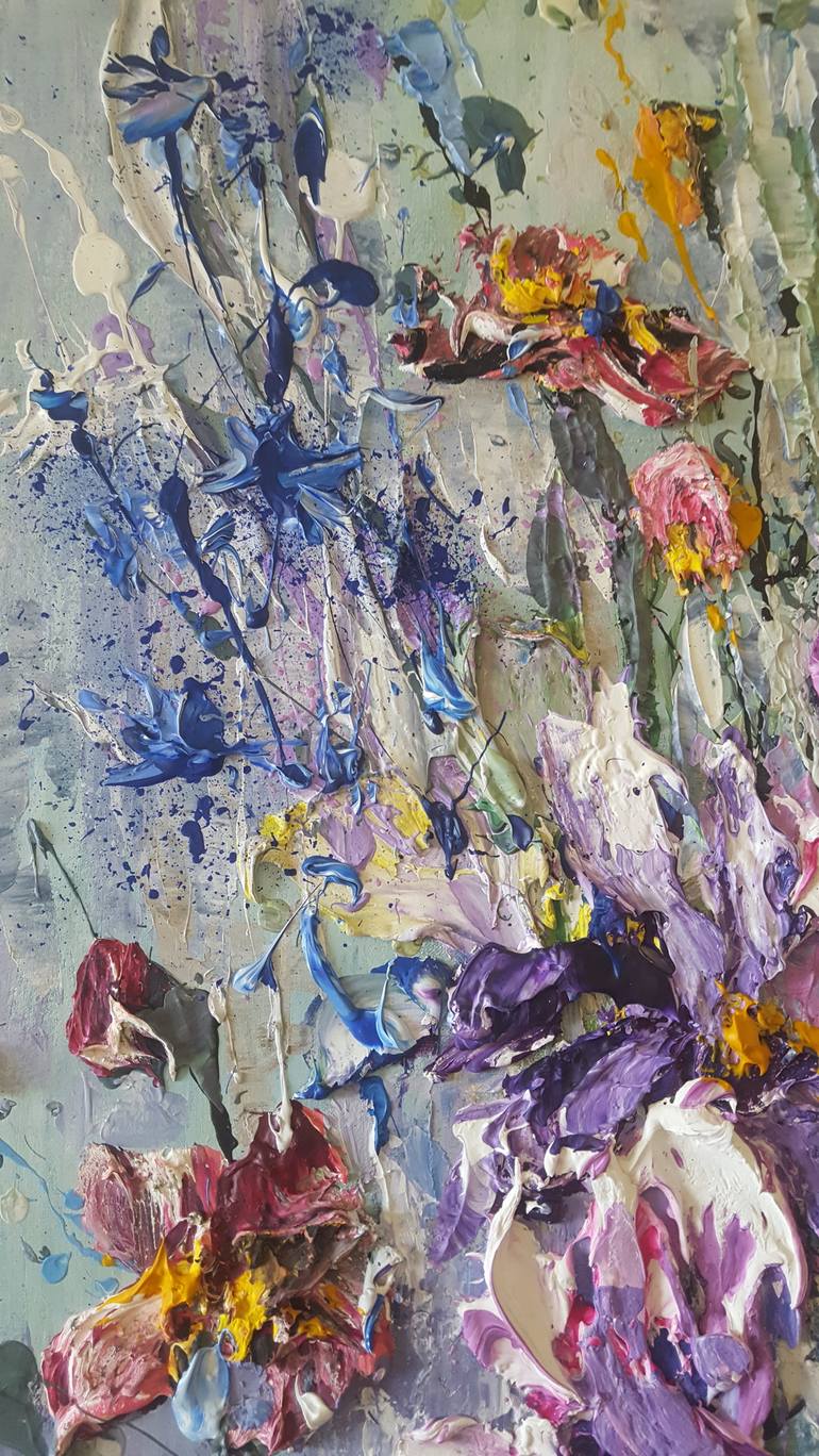 Spring bouquet Painting by Nika Winner | Saatchi Art