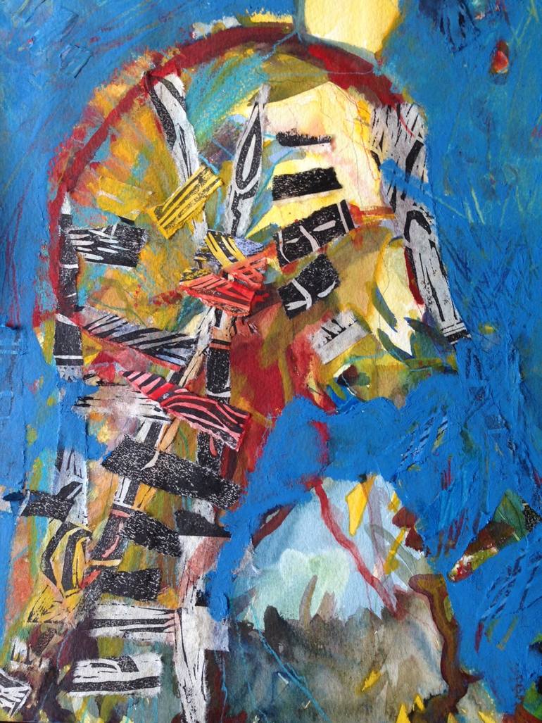 Sympathetic observer Painting by Rosemary Lawrey | Saatchi Art