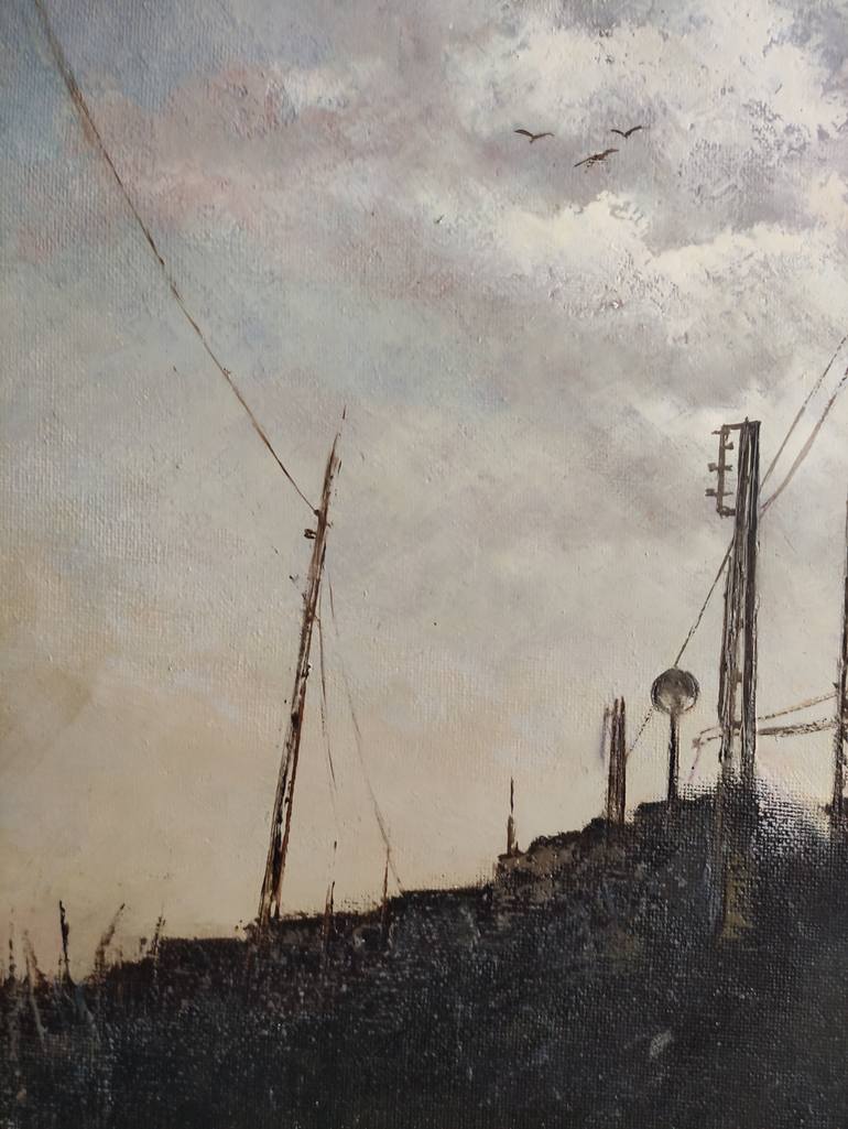 Sunset Painting by Tomas Castano | Saatchi Art