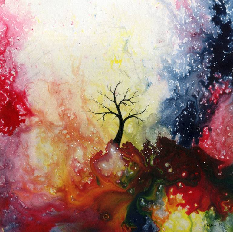 Mirage Painting by Lawrence Yang | Saatchi Art