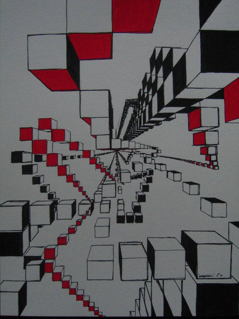 emigration Drawing by Philip Clarke | Saatchi Art