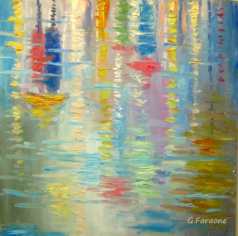 reflexes Painting by Giuseppe Faraone | Saatchi Art
