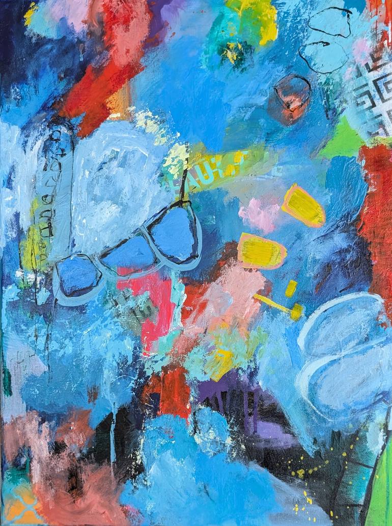 Spectacular View Painting by Russtina Green | Saatchi Art