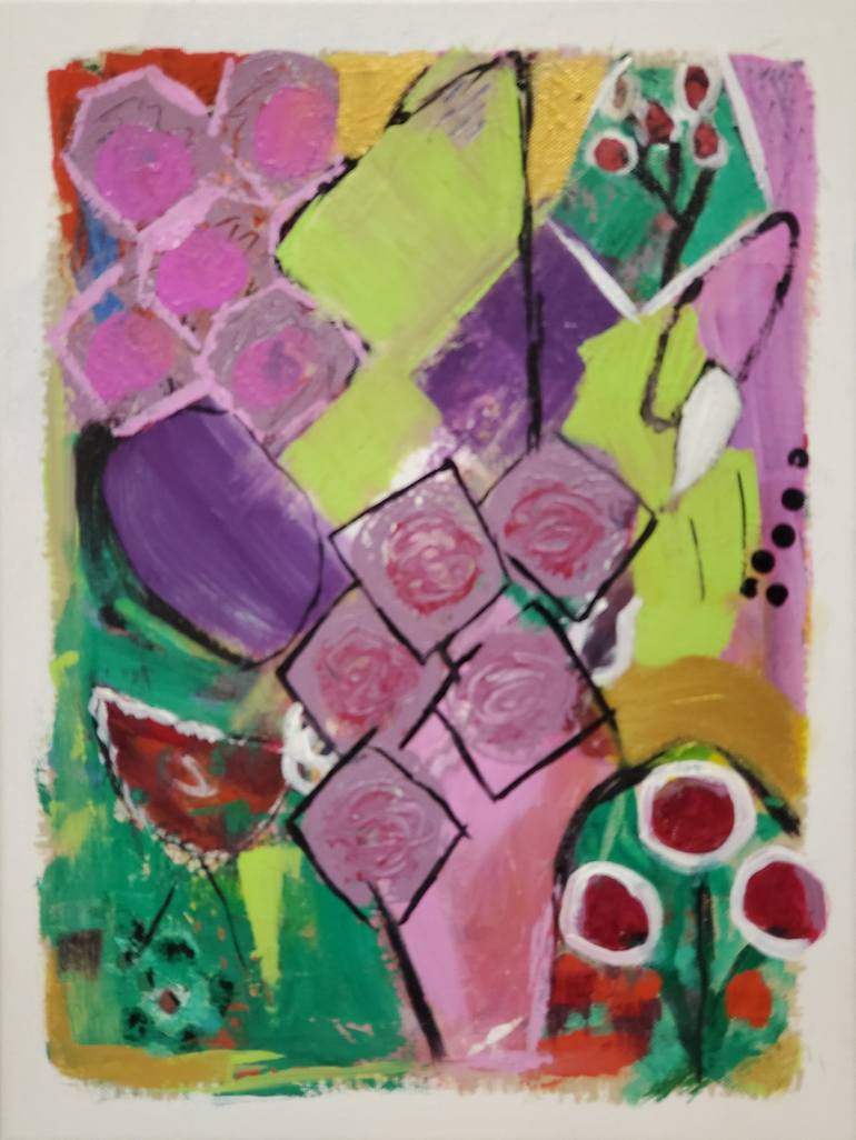 A Beautiful Mess Painting by Russtina Green | Saatchi Art