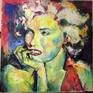 Marilyn Painting by Adele Cossi | Saatchi Art