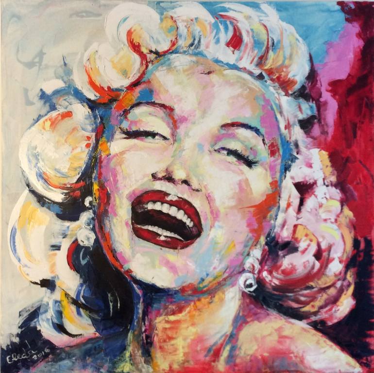 MMSMILE Painting by Adele Cossi | Saatchi Art