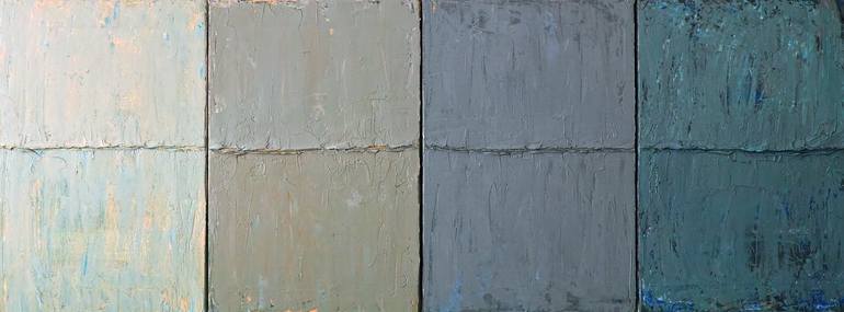 Trace - quadriptych Painting by Margaret Kaczmarska | Saatchi Art