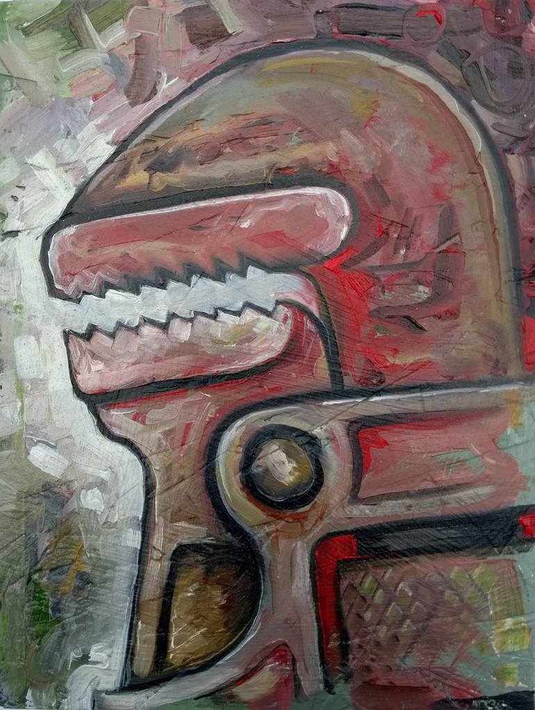 Wrench Painting by Wayne Chisnall | Saatchi Art