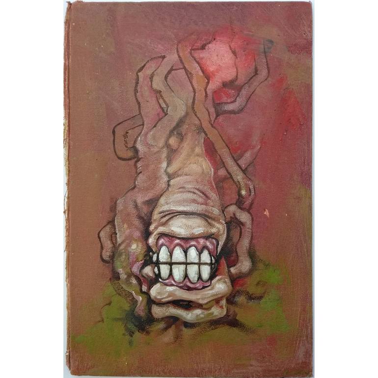 Robin Roots Teeth Painting by Wayne Chisnall | Saatchi Art