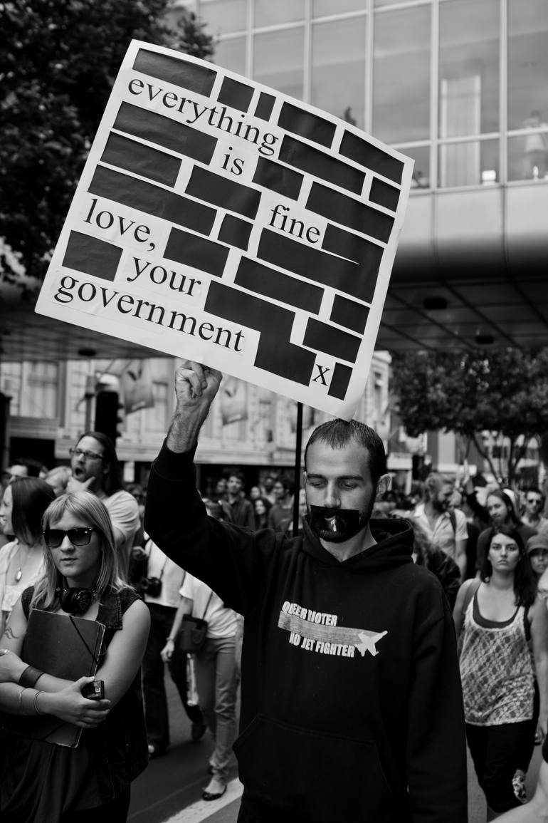 Love, your government Photography by Mark Burban | Saatchi Art