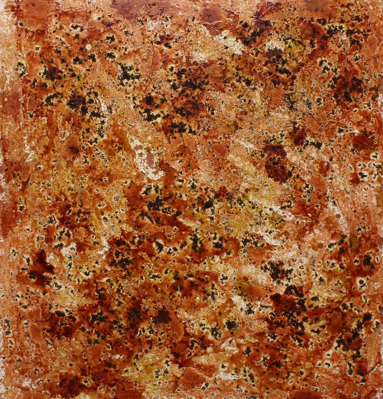 Red symbol Painting by Iryna Vorona | Saatchi Art