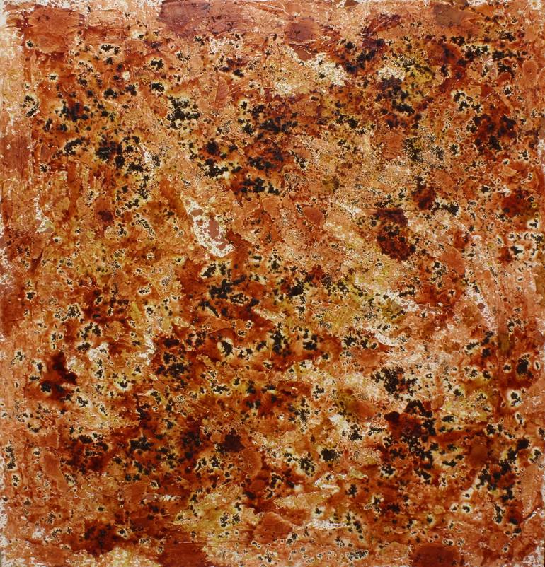 Red symbol Painting by Iryna Vorona | Saatchi Art