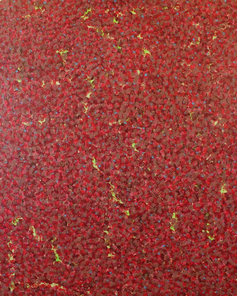 Melted raspberries Painting by Iryna Vorona | Saatchi Art