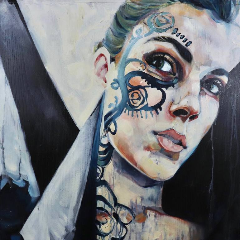 Armor in disguise Painting by Alexa Snyder | Saatchi Art