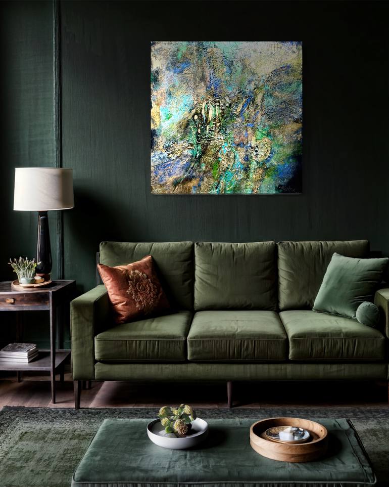 Moon Shadow Painting by DL Watson | Saatchi Art