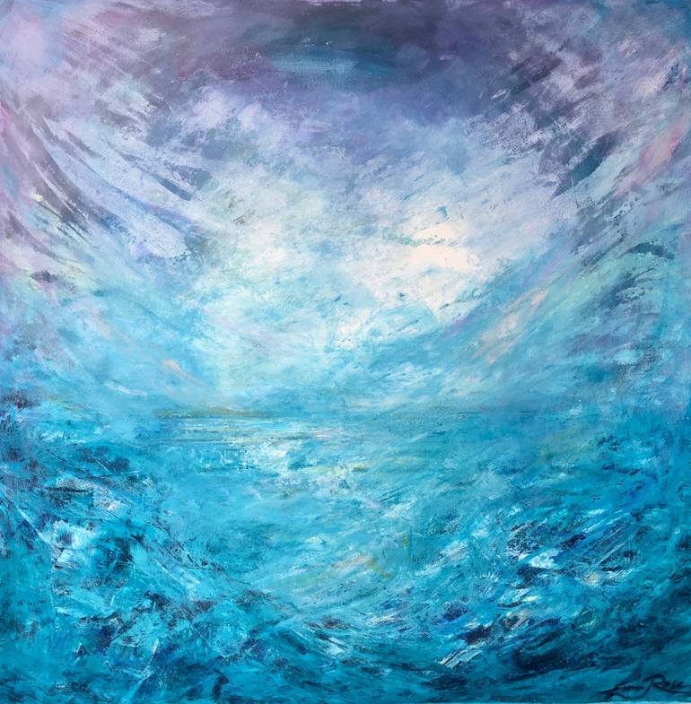 LIGHT AFTER THE STORM Painting by Emma Rose | Saatchi Art