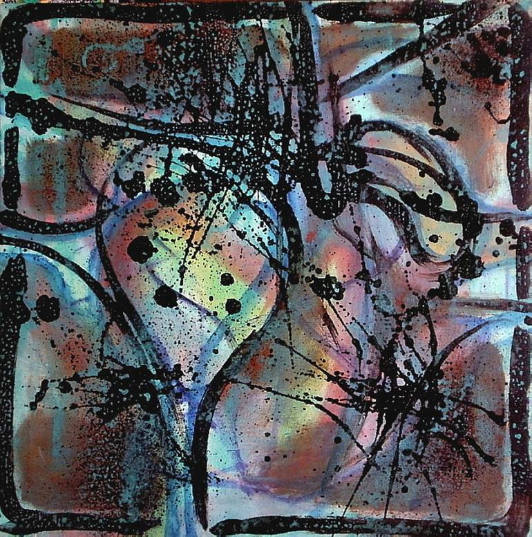 Heart-XXI (Homage to Jackson Pollock) Painting by Stanislav Bojankov ...