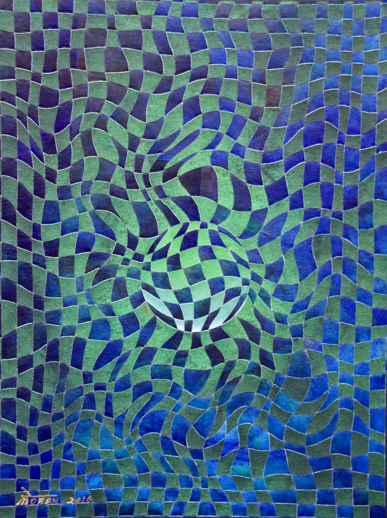 Silver Tongued Devil Painting by Mohan Sundaresan | Saatchi Art