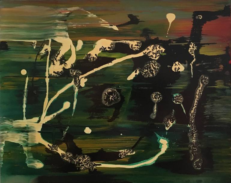 Scarecrow Painting by Jewell Homad Johnson | Saatchi Art