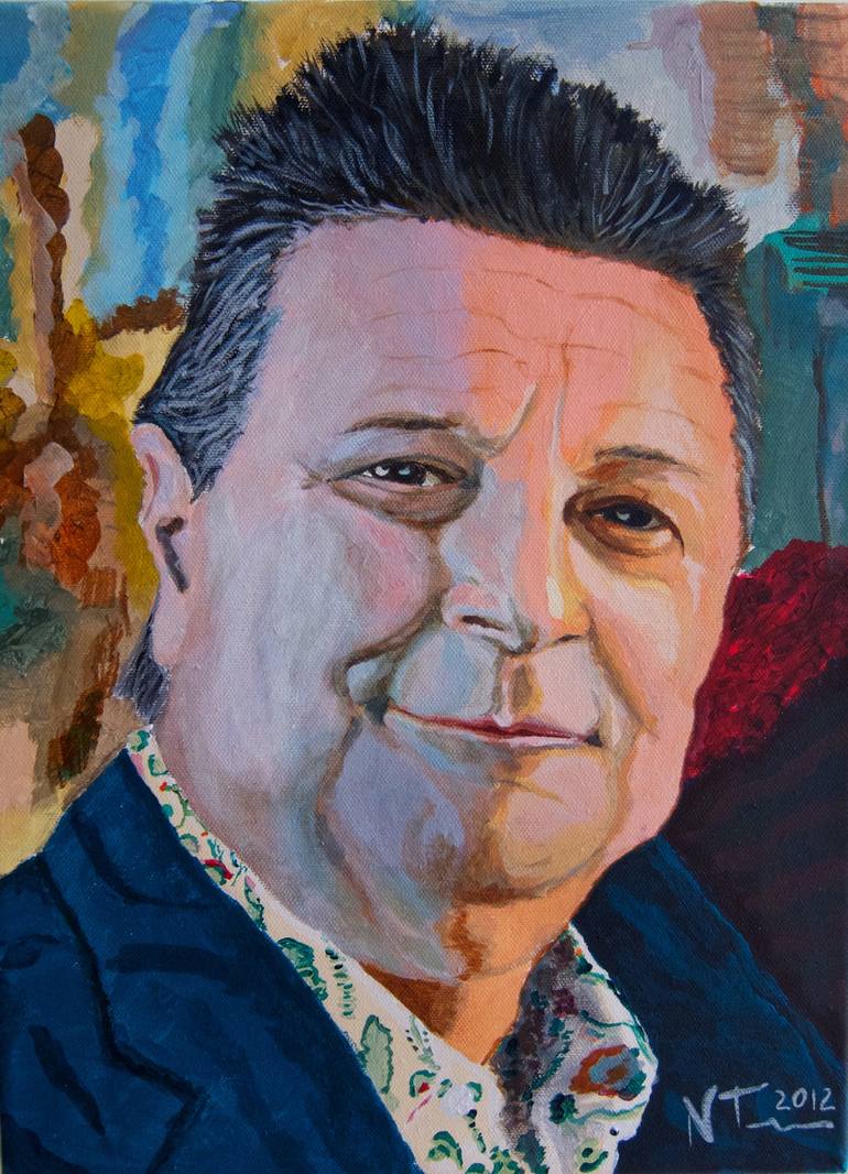 Marcello Painting by Nicola Tranquillino | Saatchi Art
