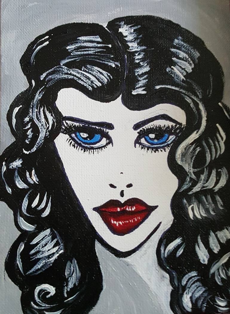 Lily Painting by amy traver | Saatchi Art