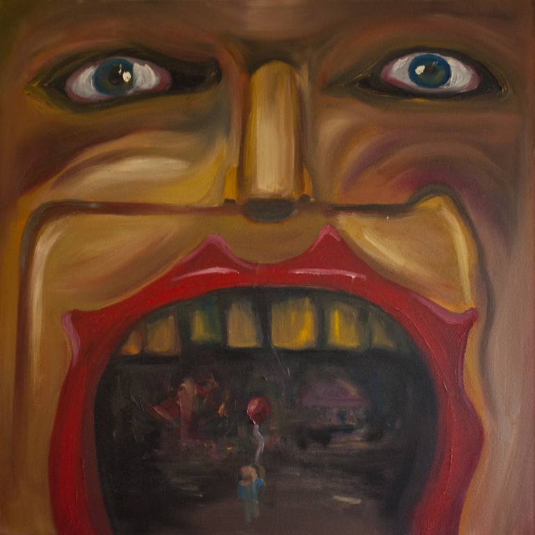Προσωπεία - Masks Painting by Deg Philip | Saatchi Art