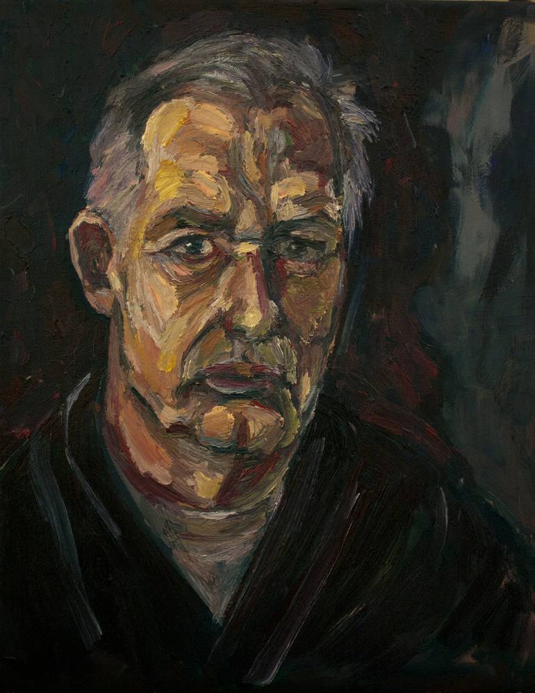 MY FATHER Painting by Deg Philip | Saatchi Art