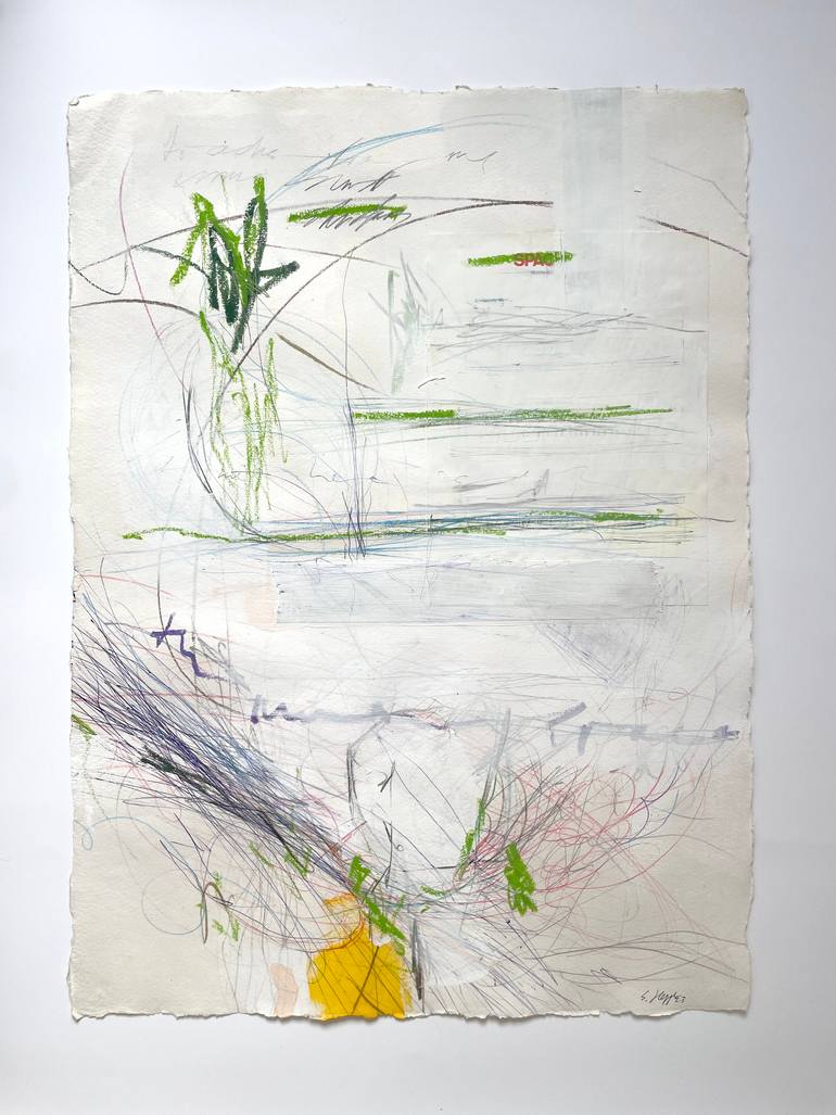 tracks from the inner space II Painting by Stefan Heyer | Saatchi Art