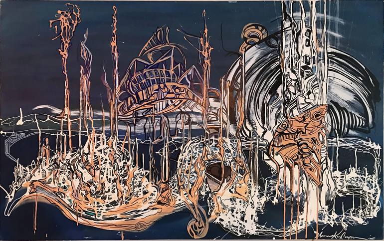 Atlantis Painting by Maria Cooper | Saatchi Art