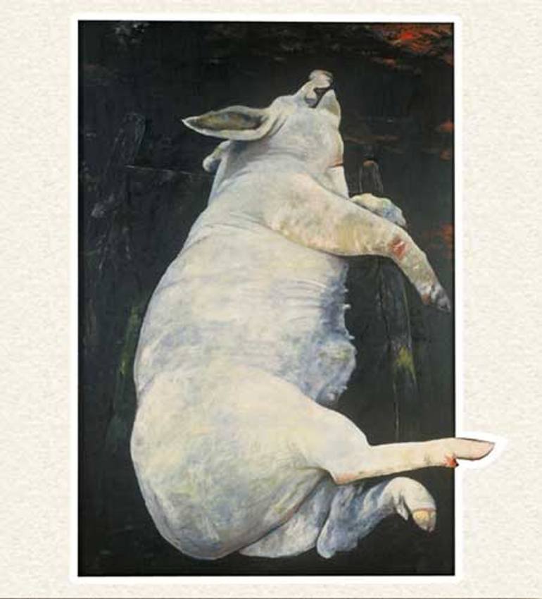 Great slaughter Painting by Radovan Jandric | Saatchi Art