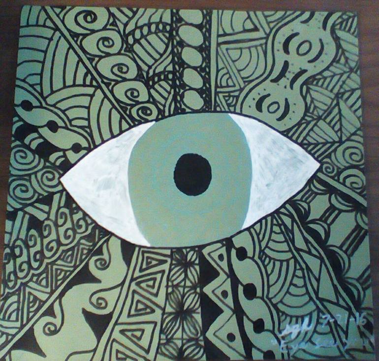 Eye See You Drawing by Sarah Hluchy | Saatchi Art