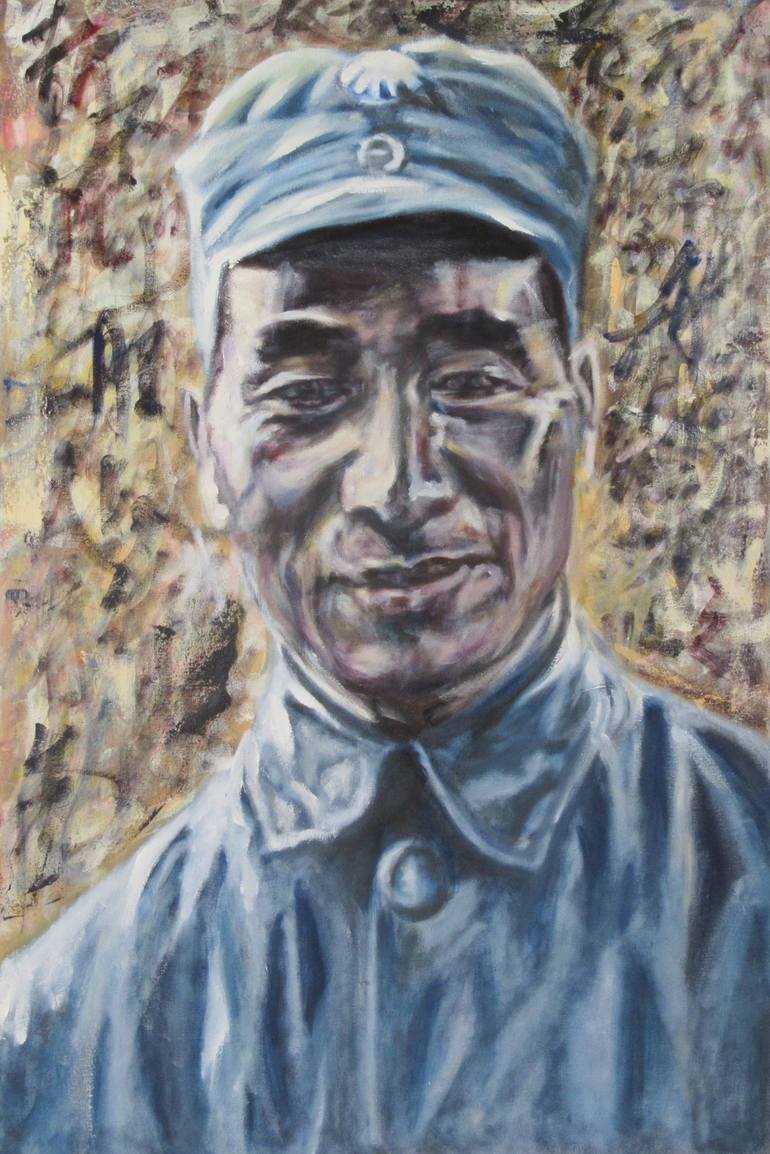 Marshall Lin Biao 林彪元帅 Painting by DAO WEI | Saatchi Art