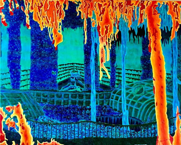 Hubris Painting by Cecil Williams | Saatchi Art