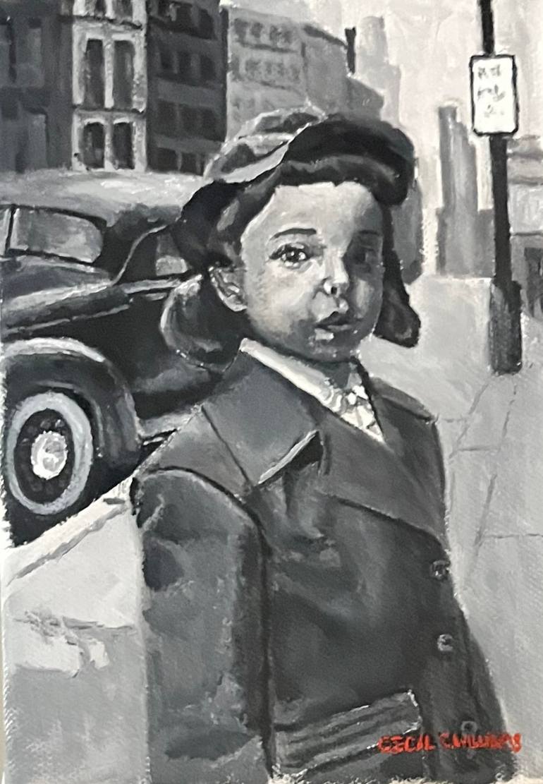 City Girl Painting by Cecil Williams | Saatchi Art