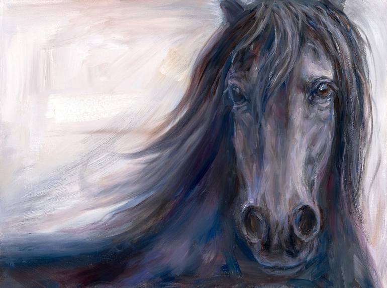 Unspoken Painting by Janet Ferraro | Saatchi Art