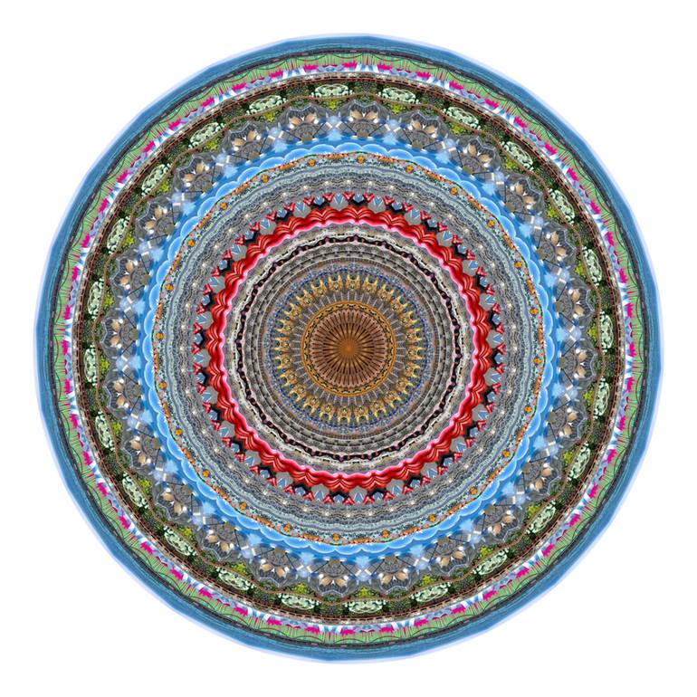 Chicago: Loop - Urban Mandala Collage by Neal Peterson | Saatchi Art