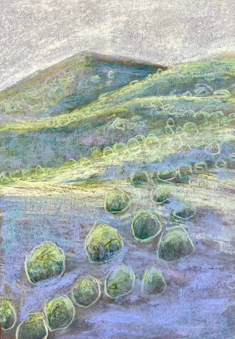 A Little Bigger Pastel Drawing by Andrea Stolarczyk | Saatchi Art