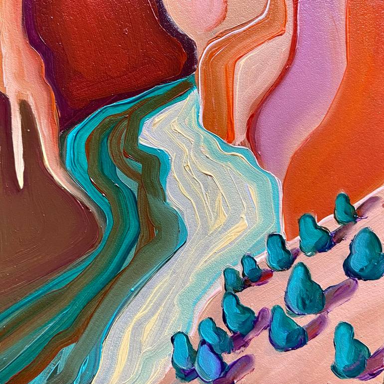 High Water Painting by Andrea Stolarczyk | Saatchi Art