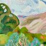 Sangre Fields Painting by Andrea Stolarczyk | Saatchi Art