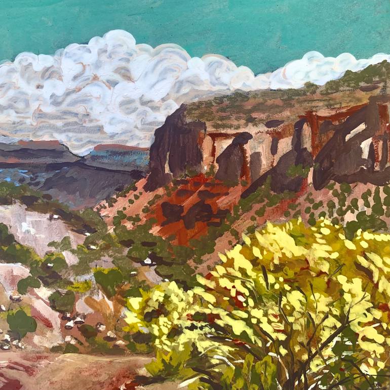 Red Dirt Painting by Andrea Stolarczyk | Saatchi Art